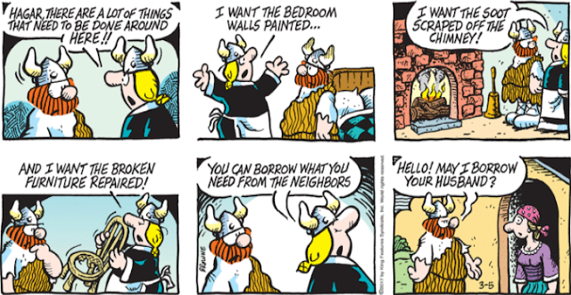 A Look at Hagar's Love Relationships with His Wife Helga and Other Women