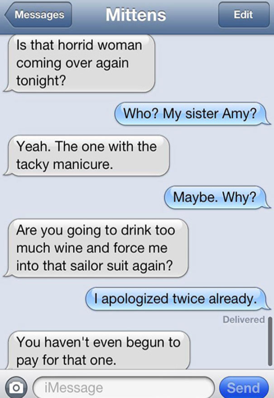 23 Funny Images of What Cat Text Conversation Would Look Like