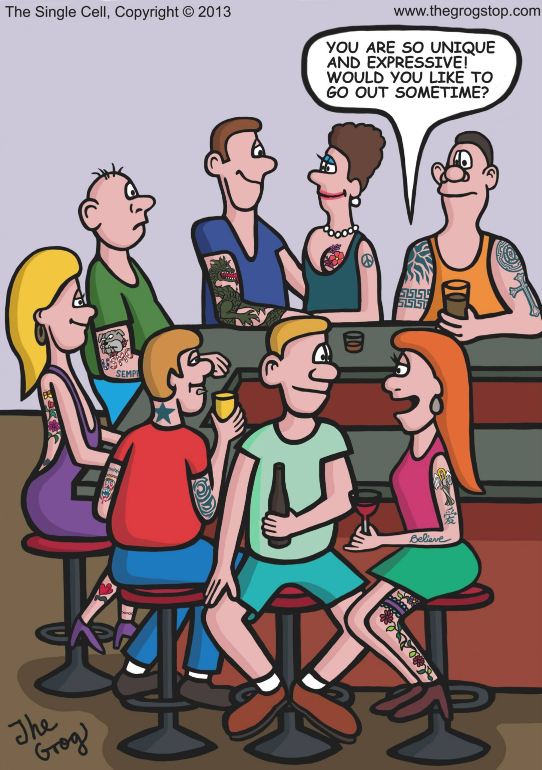 20 new Grog comics with humor that will make you smile