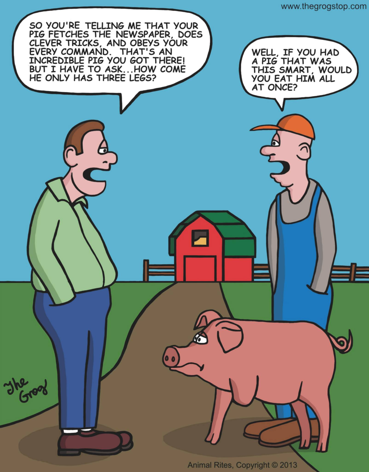 18 Best Grog Comics to Make You Laugh Every Day