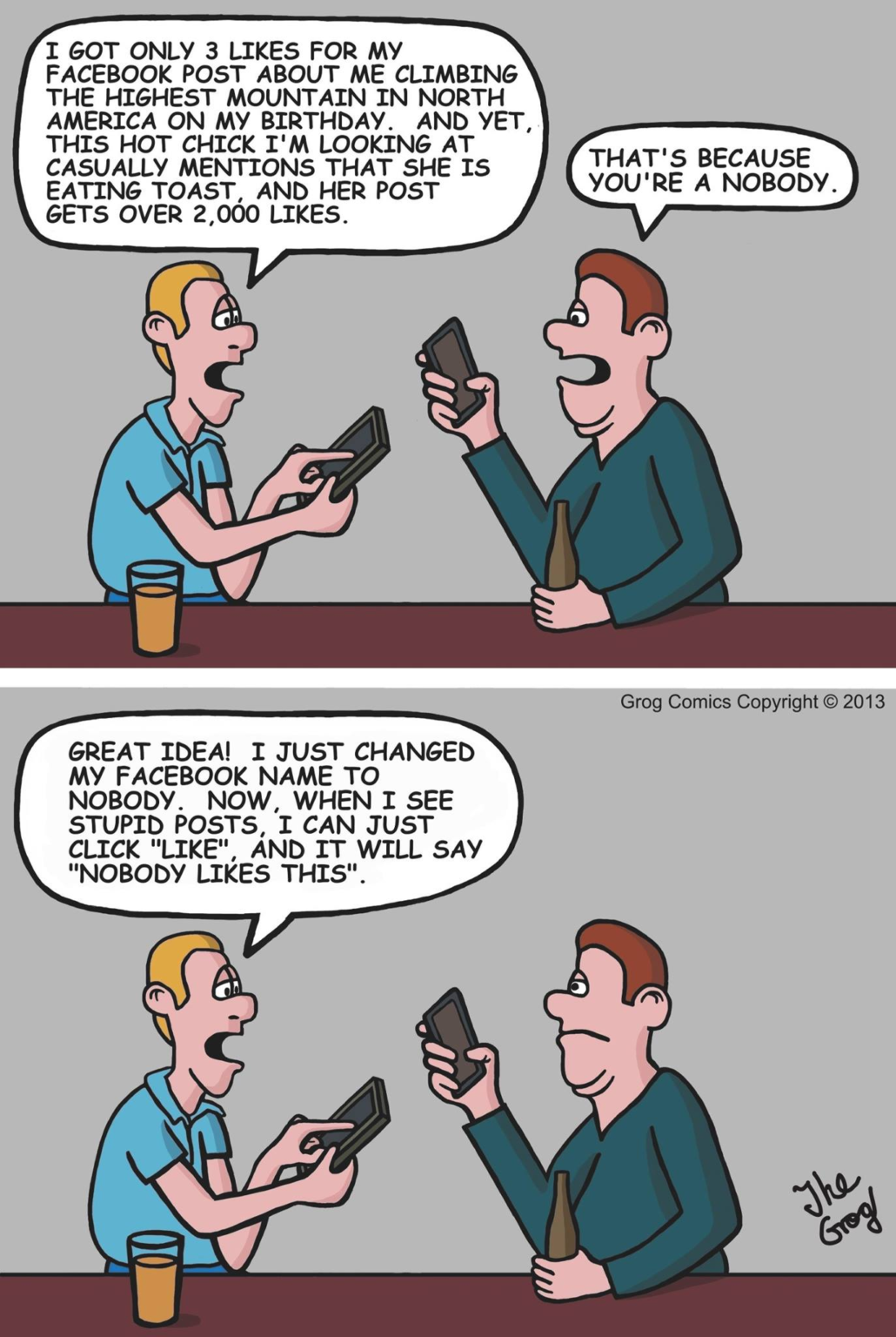 18 Best Grog Comics to Make You Laugh Every Day