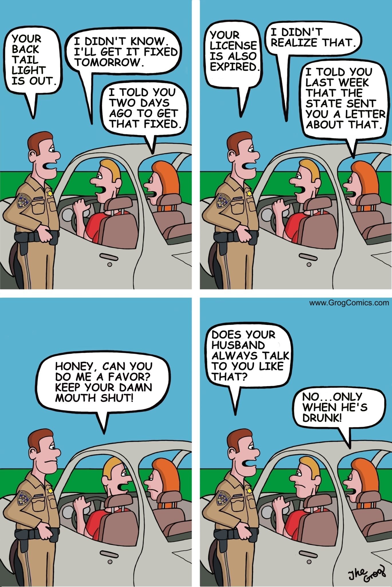 20 Hilarious Grog Comics are Packed with Wise Jokes