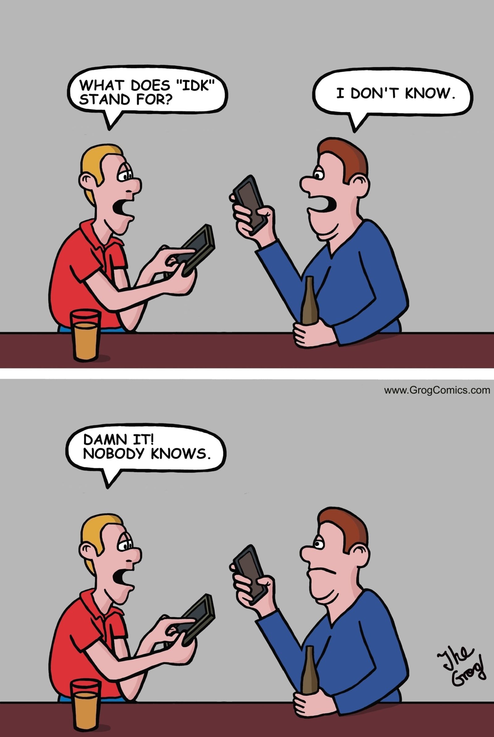 20 Hilarious Grog Comics are Packed with Wise Jokes