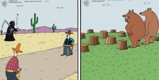 20 New Rubes Comics with A Humorous Fantasy and Satire World