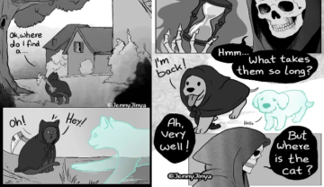 Artist Jenny Jinya's Creates pets Comics Made You Both Happy And Sad at ...