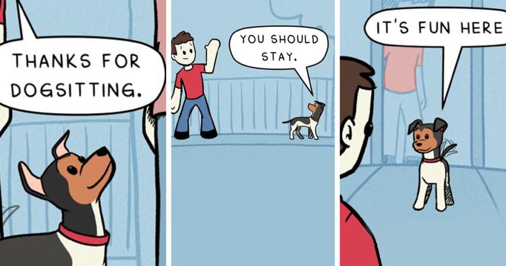 Hey Buddy Comics Shows Dogs as Loyal and Cute Companions (20 Comics)