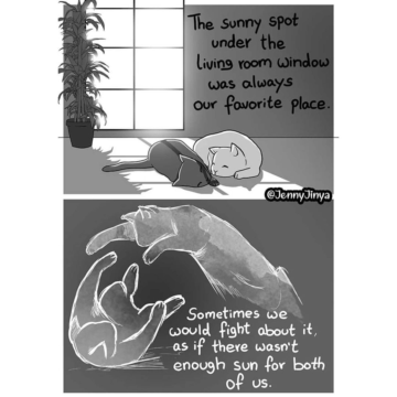 Jenny Jinya Creates Sad Comics About Life And Death (19 Drawings)