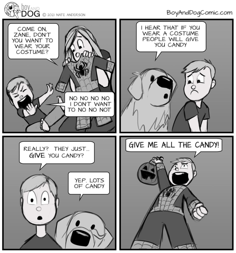 20 Boy & Dog Comics Shows The Special Bond Between A Child And His Dog