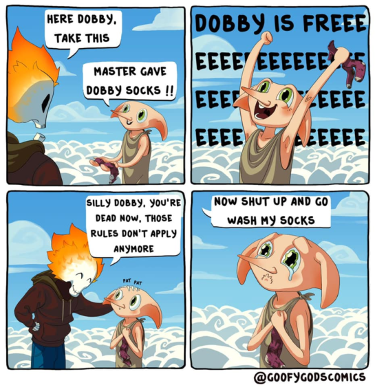 20 Goofy Gods Comics Shows the Daily Lives of Gods in a Humorous Way