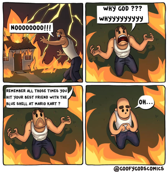 20 Goofy Gods Comics Shows the Daily Lives of Gods in a Humorous Way