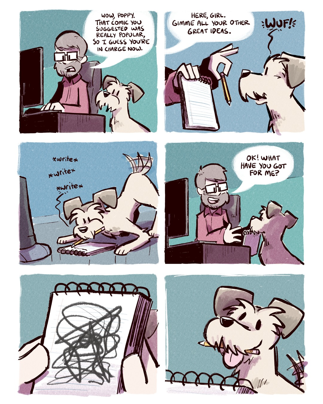 20 Dog Comics About An Owner Whose Dog Does Irritating And Funny Things