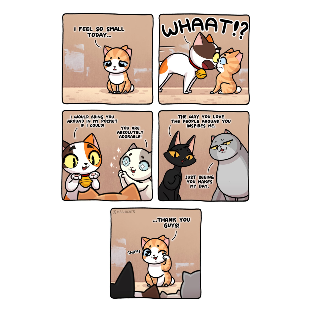 20 Decent Comics Shows How Beautiful The Life Is With Cats