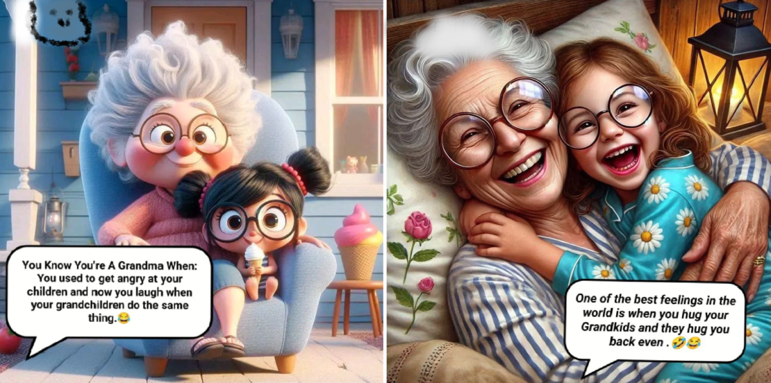 20 Grandma Cartoons With Twisted Endings To Help You Get Through The Day