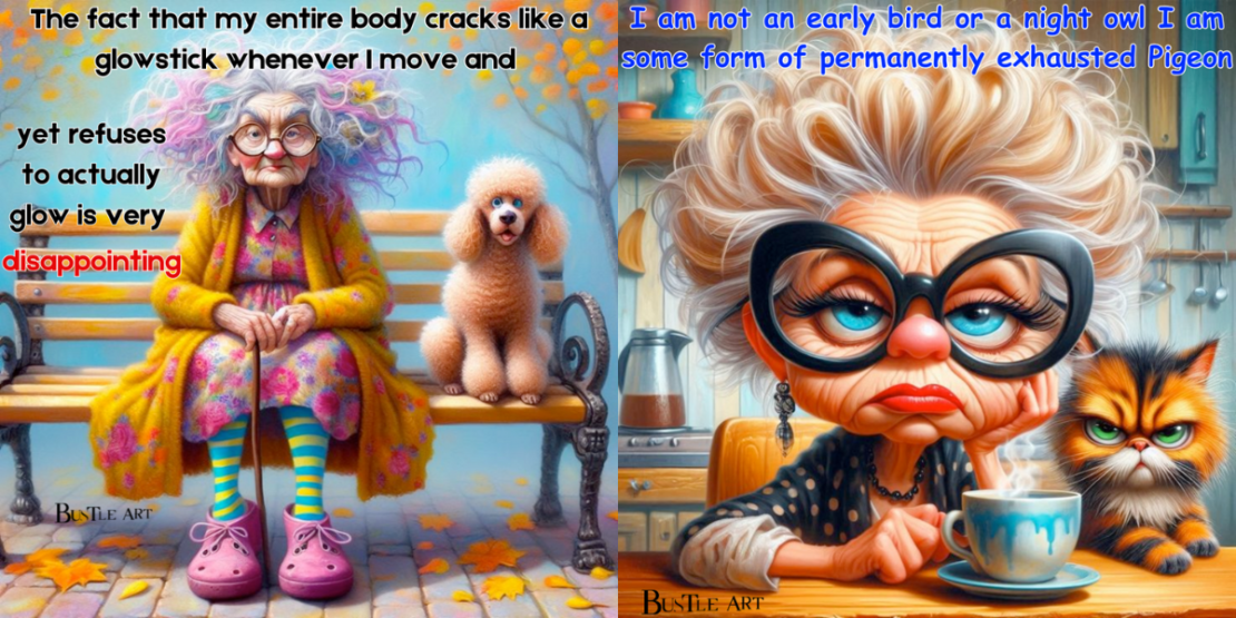 15+ Funny Illustrations of Senior Citizens That Will Make You Laugh