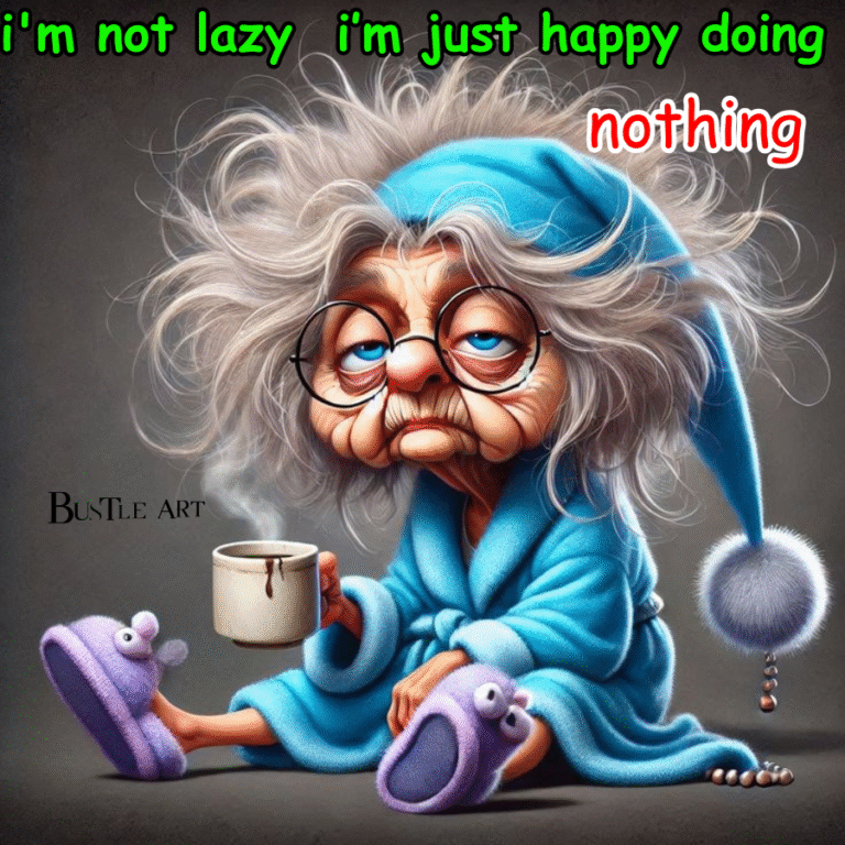 Elderly Lady's Timeless Wisdom and Gentle Humor